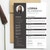 Editable Real Estate Agent Resume Template With Photo, Canva Editable ...