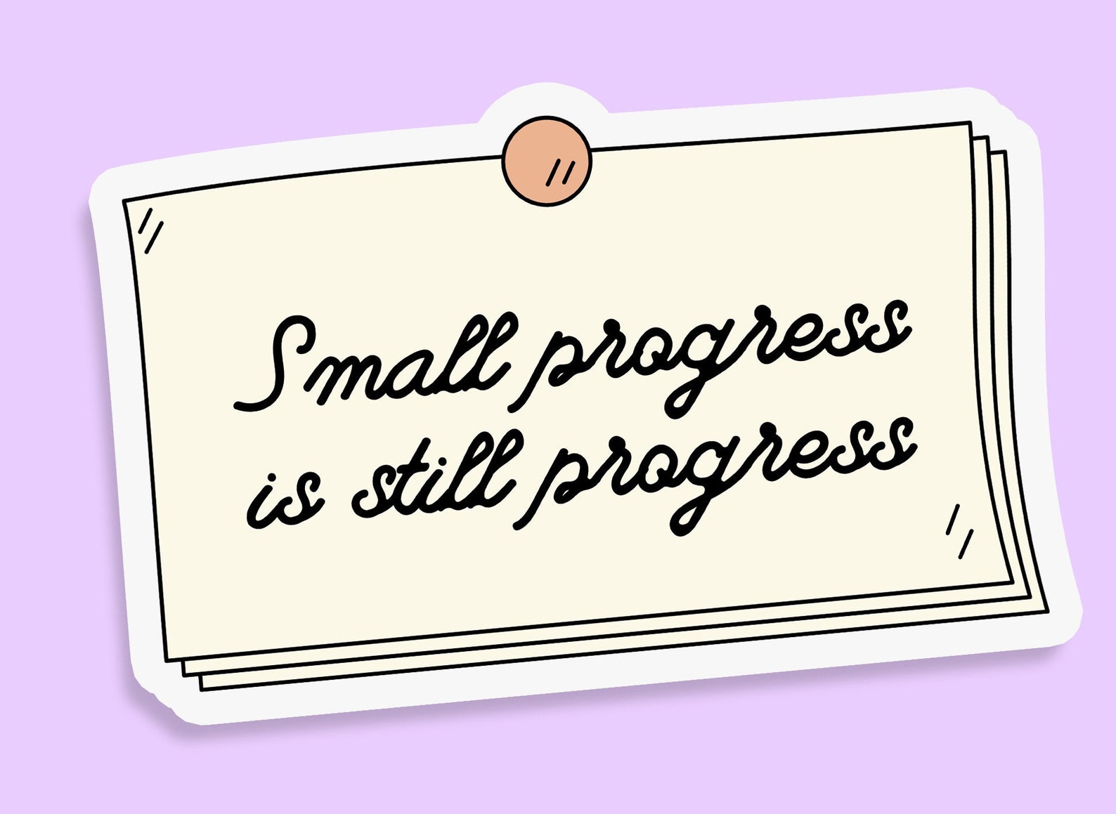 Small Progress is Still Progress Sticker for Silhouette and Cricut ...