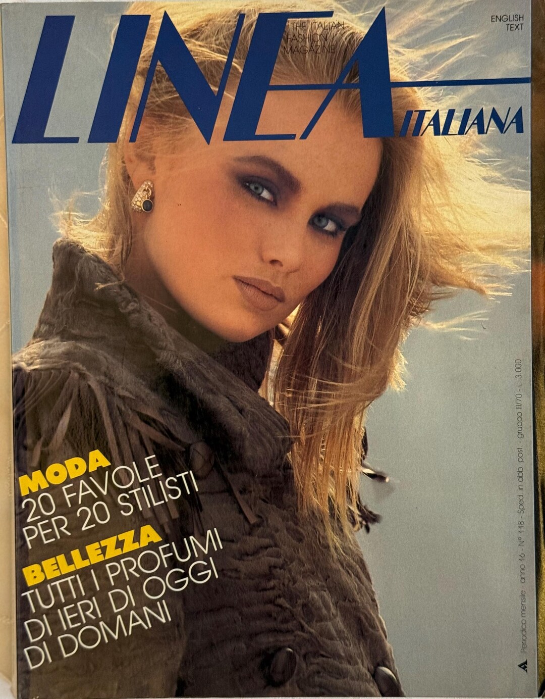 Linea Italiana No. 118 – Vintage Fashion Magazine 1980 – 20 Stylists ...
