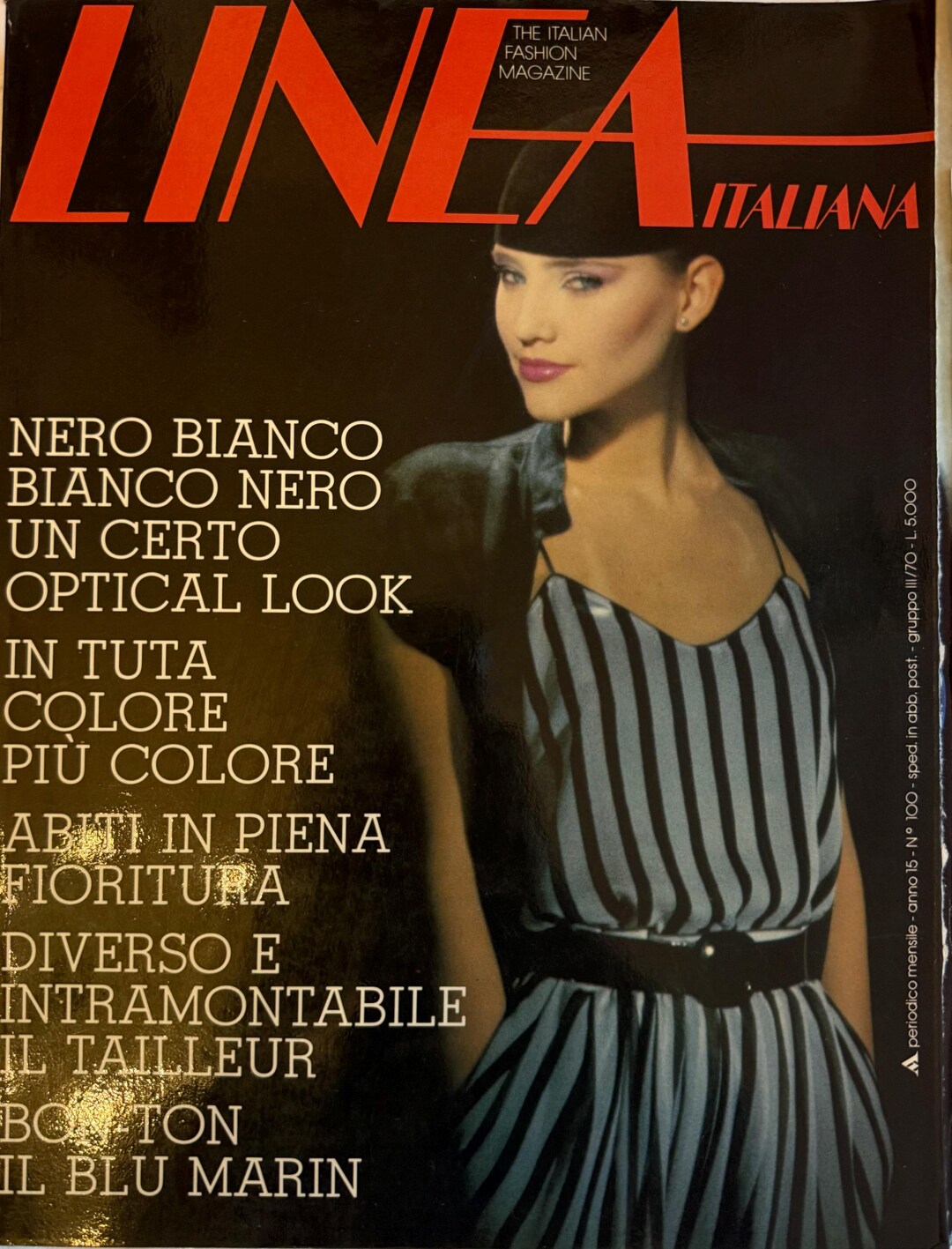 Linea Italiana No. 100 – Vintage Fashion Magazine 1979 – Milestone ...