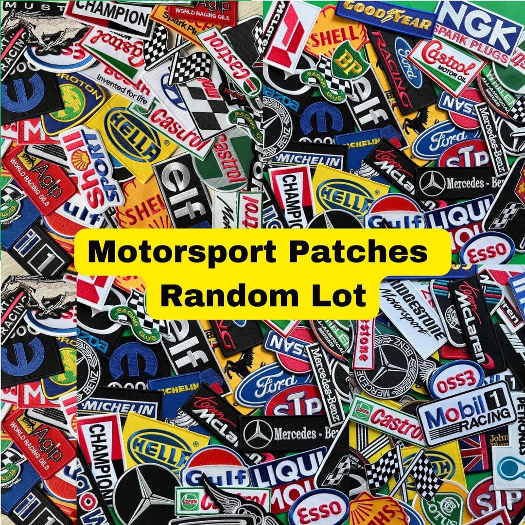 Motorsport Patches Random Lot / Formula One Rally Racing Motorsport ...