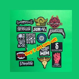 Band Patches - Etsy