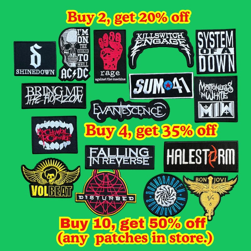 Metal Patches - Etsy