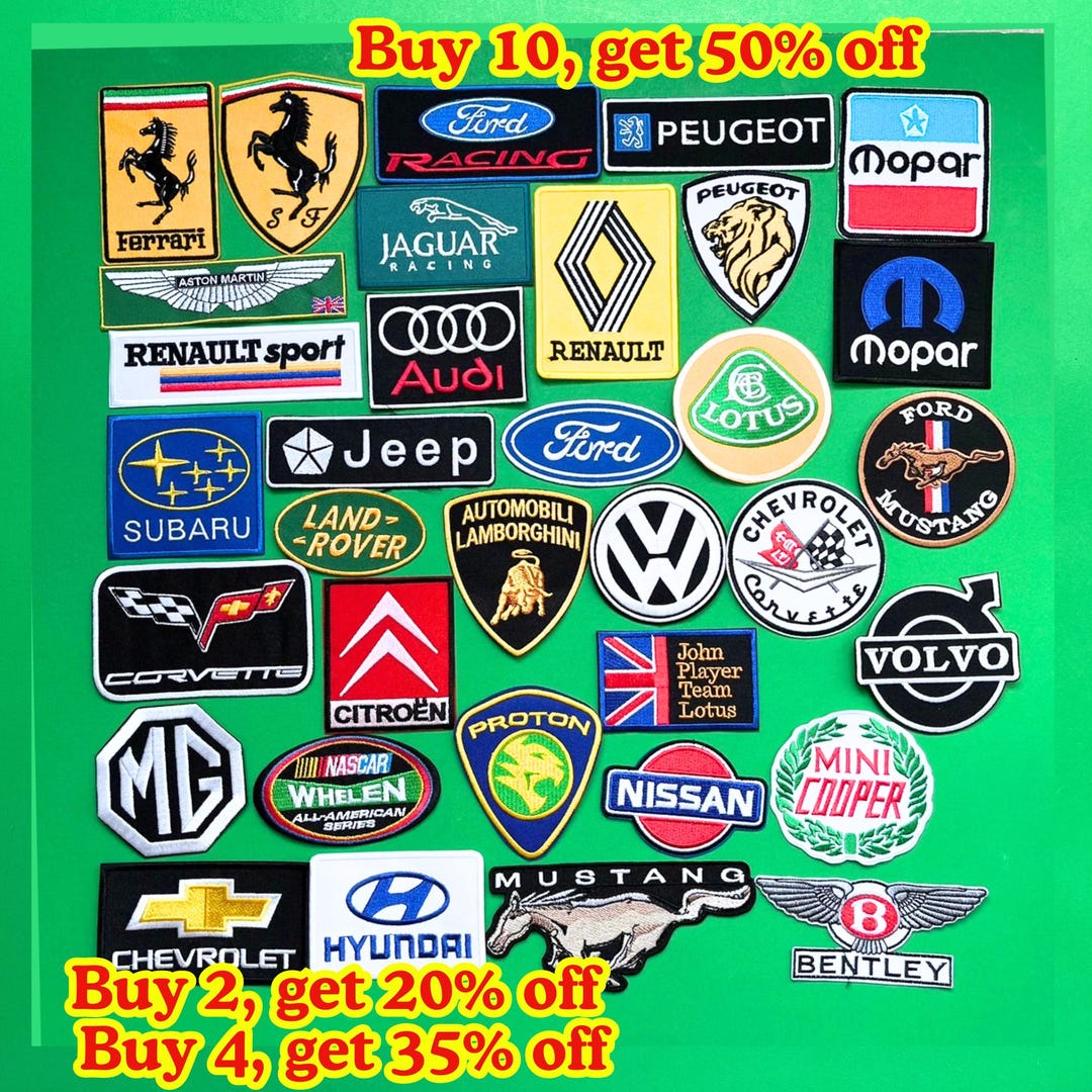Ferrari Patch Motorsport Patch F1 Patch Land Rover Patch Lamborghini ...