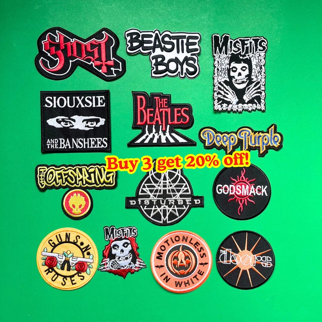 Pantera Patch Sew or Iron on Embroidered Rock Music Patches , Rock Heavy Metal Patch , Patc for ...