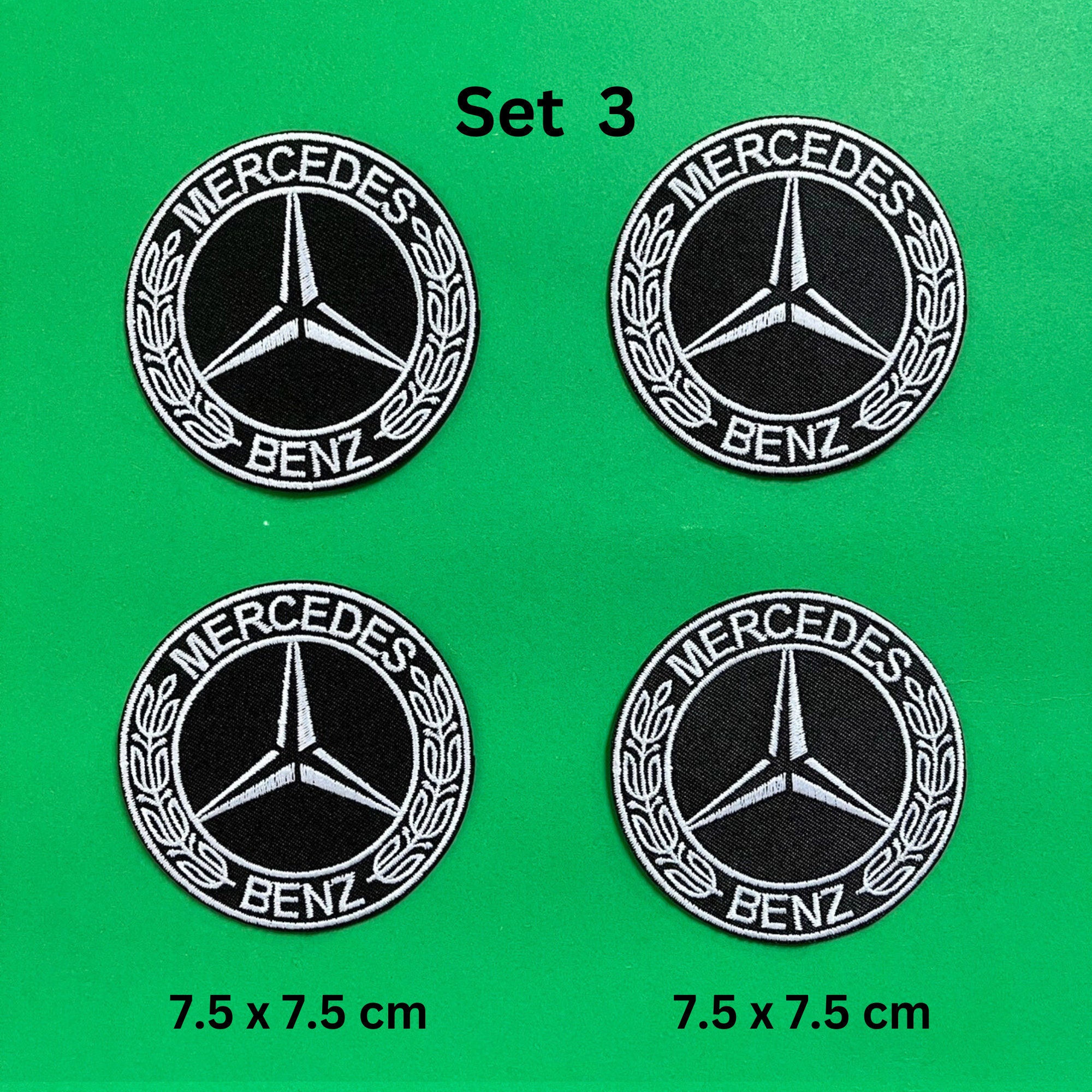Mercedes Benz Patches Set / Formula One Rally Racing Motorsport Patches ...
