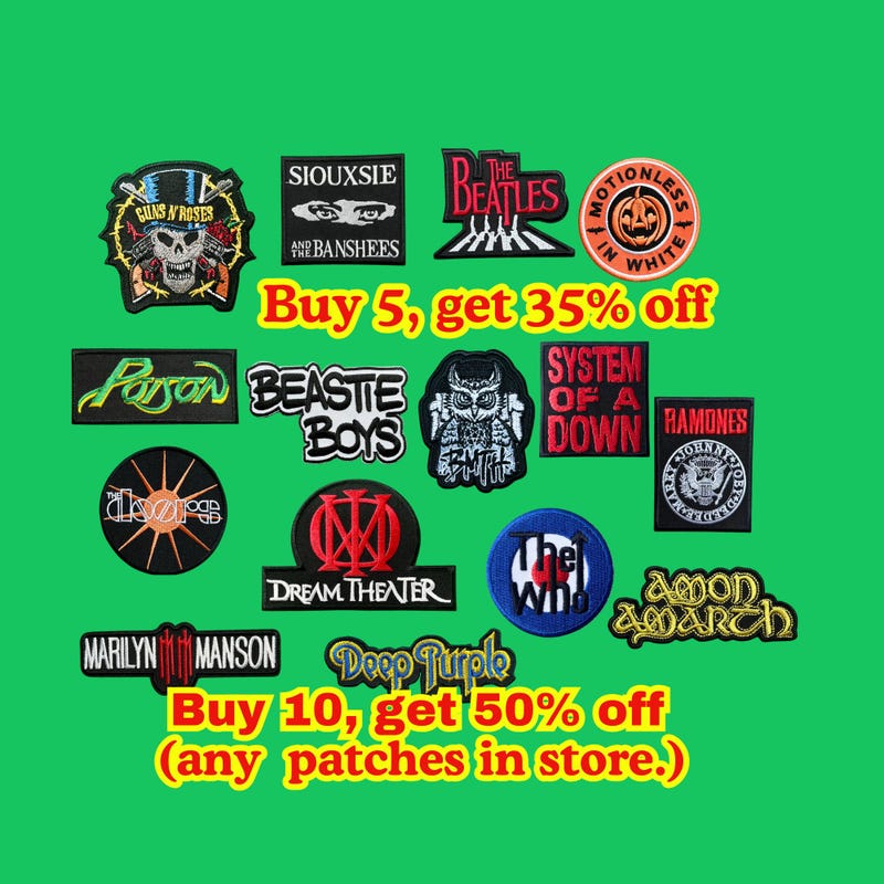 Metal Patch for Clothes - Etsy