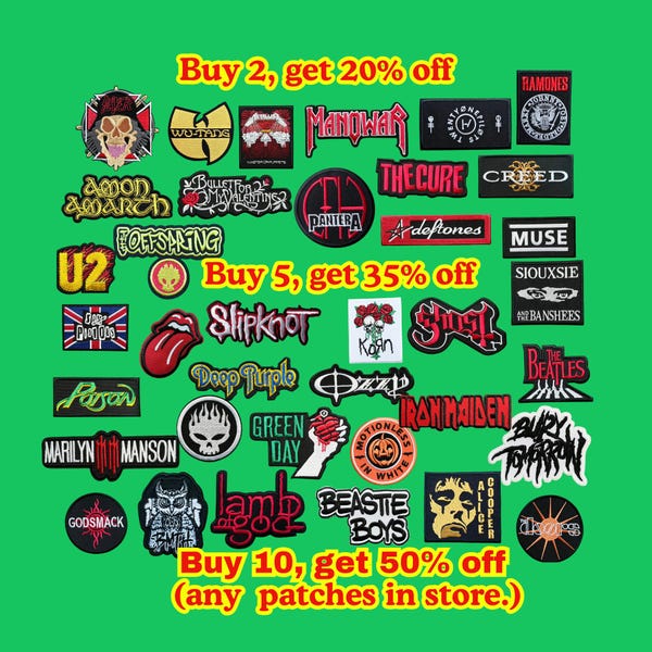 Large Patches - Etsy UK