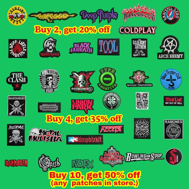 Metal Patches - Etsy