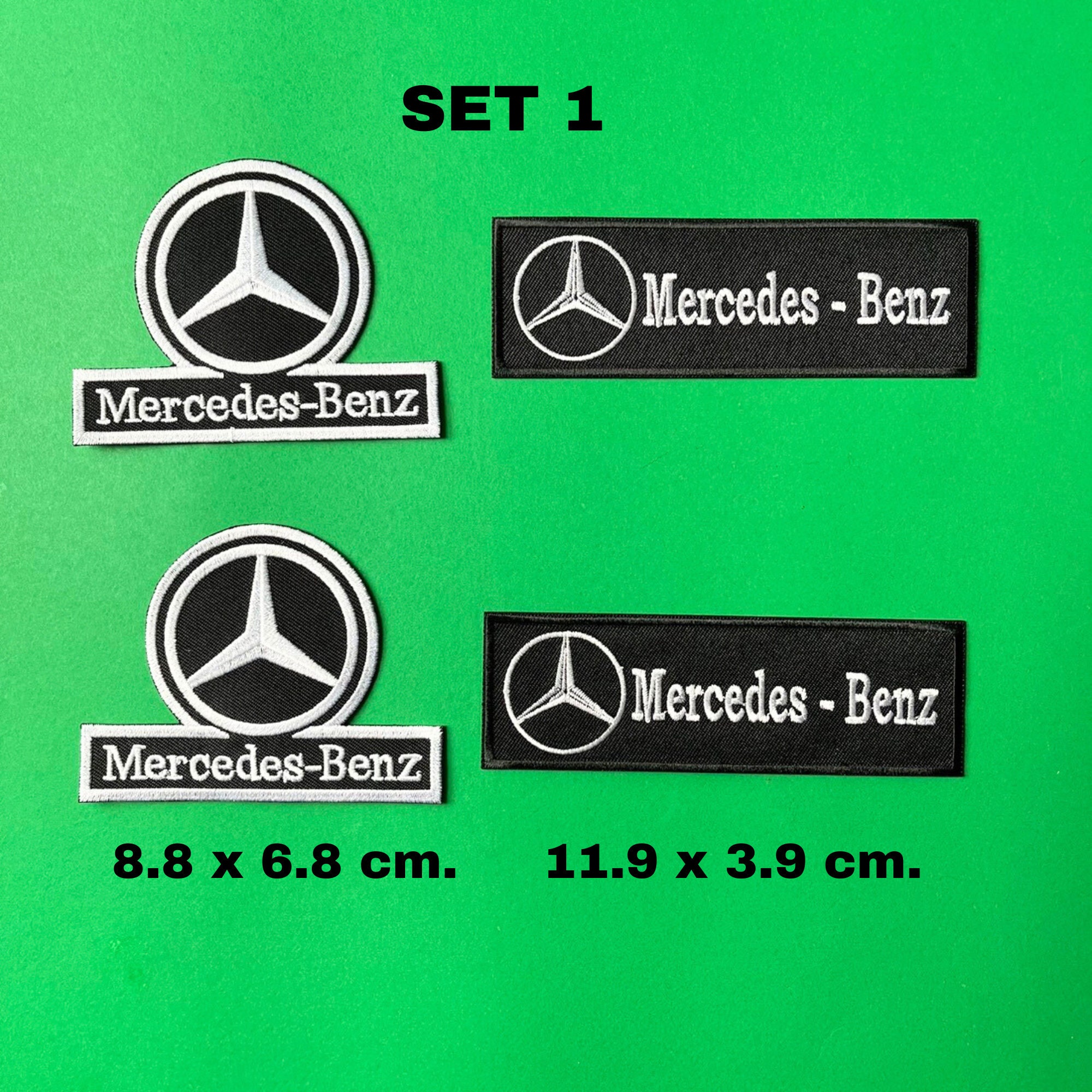 Mercedes Benz Patches Set / Formula One Rally Racing Motorsport Patches ...