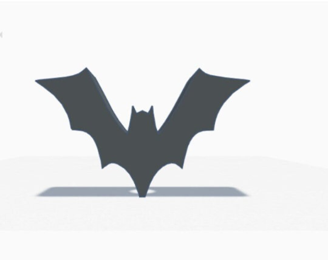 Pointy Wing Bat Topper STL File: 3D Printer Download (8.5mm & 10mm) - Etsy