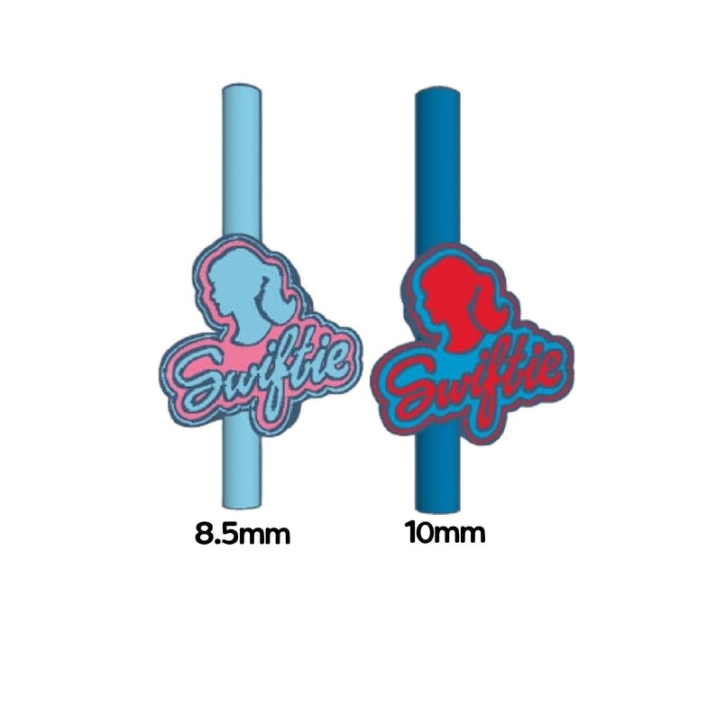 Swiftie Head Straw Topper STL File for You to Download and Print on ...