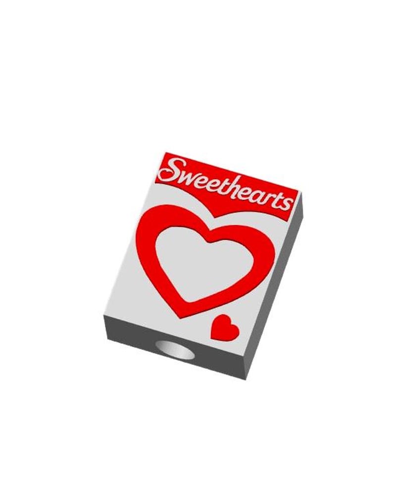 Sweetheart Candy Box Topper STL File Download 2 Sizes and 3MF Files ...