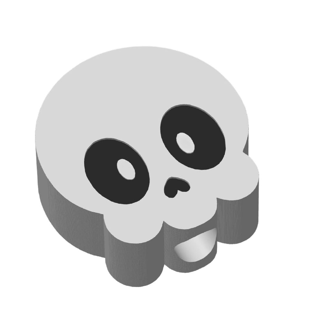 Kawaii Chibi Skull Straw Topper STL File: 3D Printer Download - Etsy