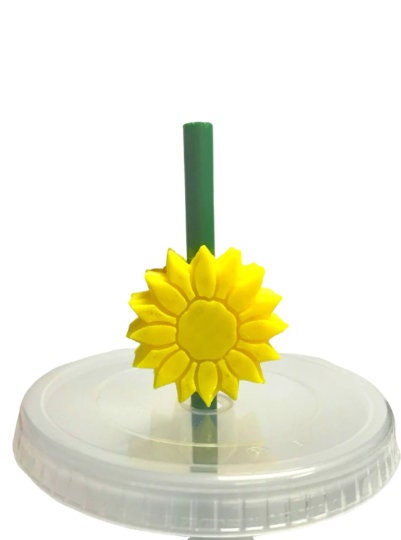 Sunflower Straw Topper STL File for You to Download and Print on Your ...