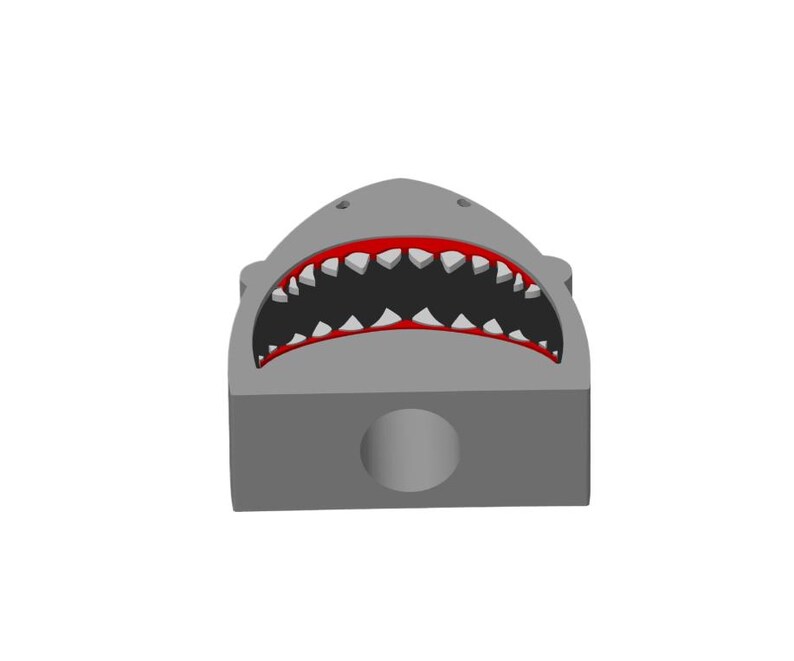 3D Printable Shark Straw Topper STL File - Fits Stanley Tumblers ...