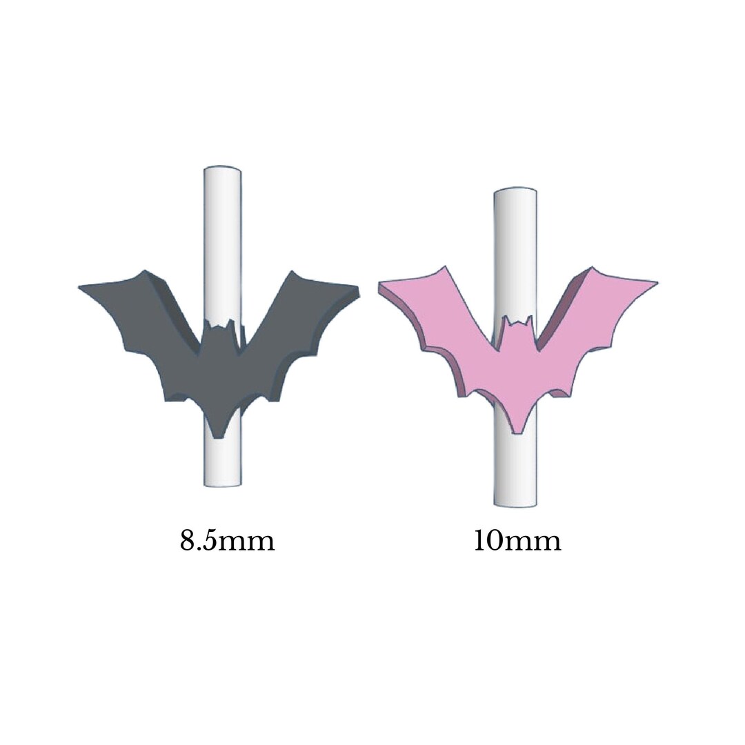 Pointy Wing Bat Topper in 2 Sizes STL File for You to Download and ...