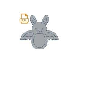 Batty Bat Straw Topper STL File for You to Download and Print on Your ...