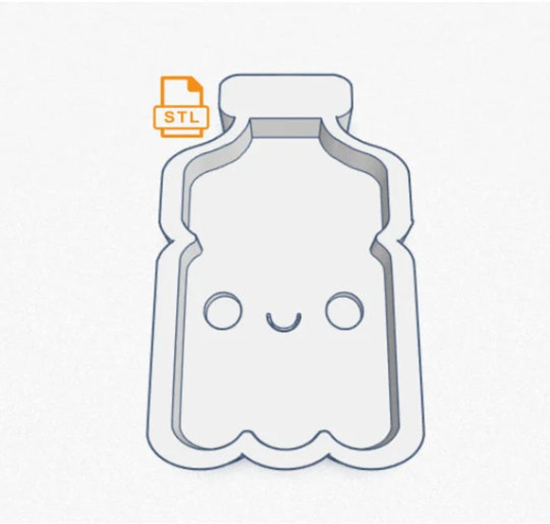 Kawaii Waterbottle Shaker With Bits Shaker STL File for You to Download ...