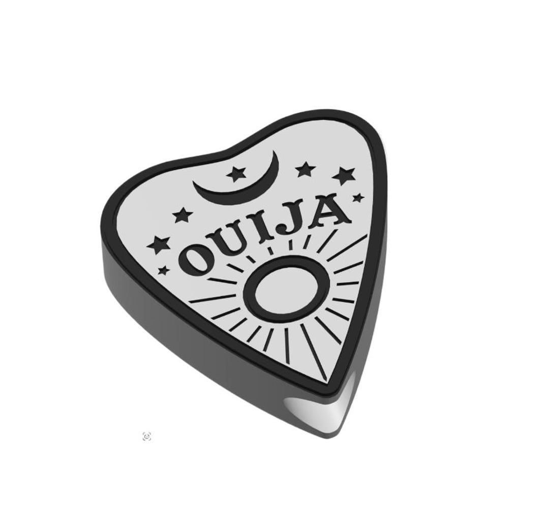 Ouija Planchette Straw Topper STL File: 3D Printer Download - Etsy