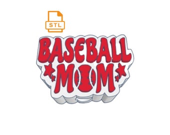 Baseball/softball Straw Topper Buddy STL File for 3D Printing - Etsy