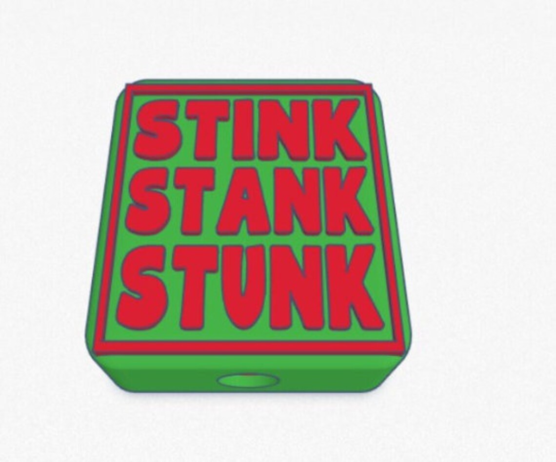 Stink Stank Stunk Topper STL File for You to Download and Print on Your ...