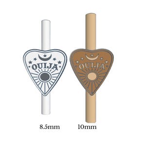 Ouija Planchette Straw Topper STL File: 3D Printer Download - Etsy