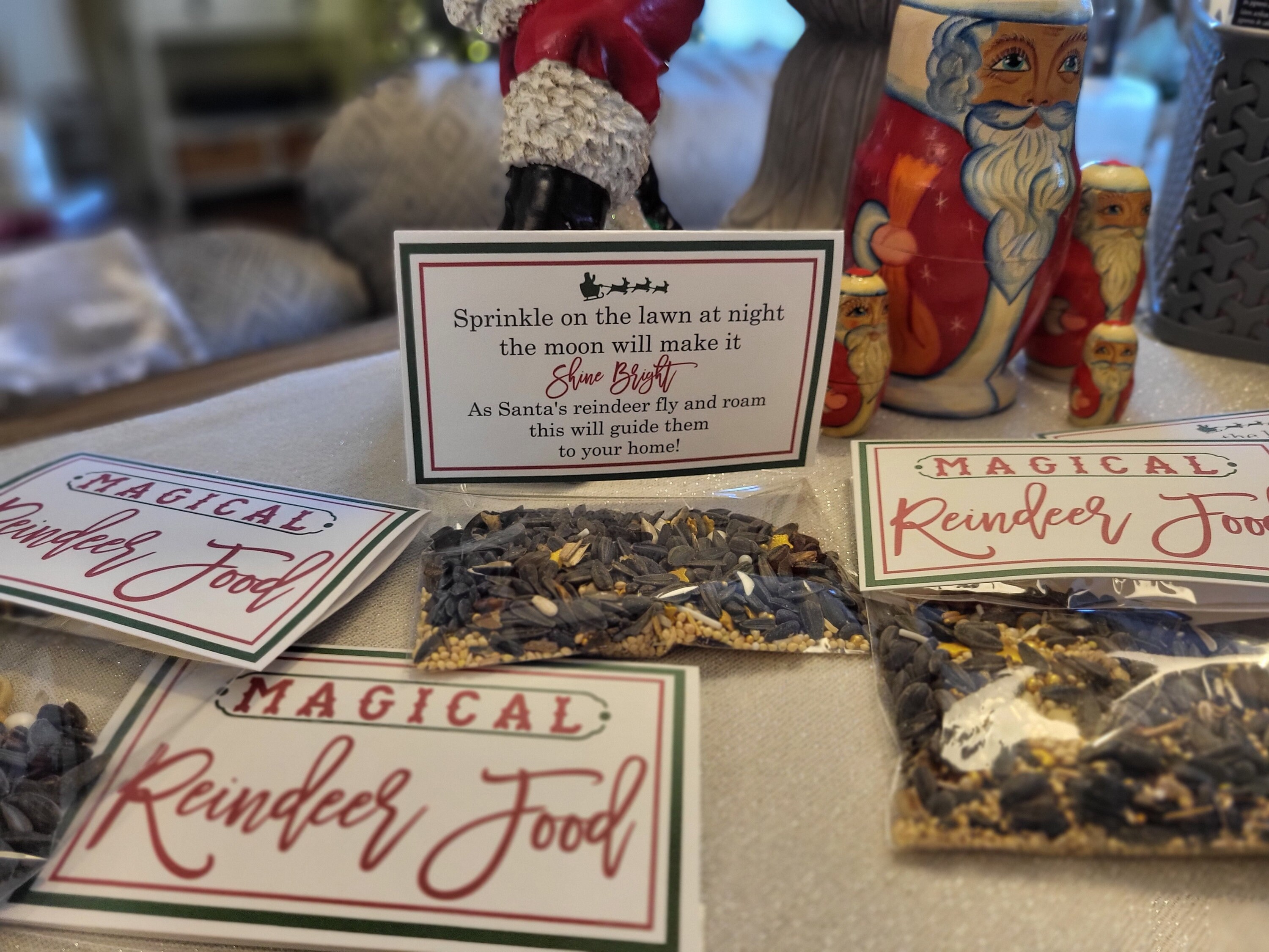 North Pole Magical Reindeer Food Family Friendly Christmas Eve Activity ...