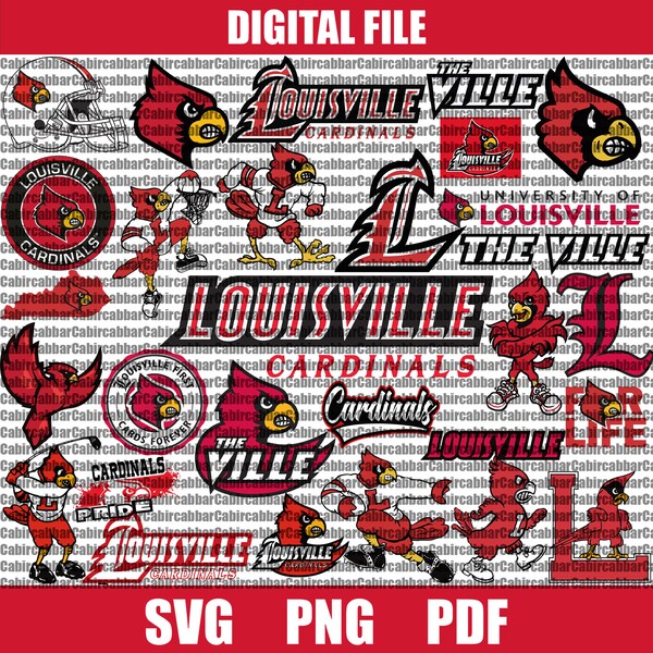 University of Louisville Svg - Etsy