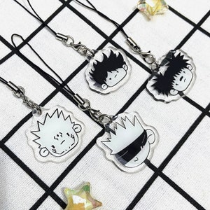 CUTE ANIME GUYS Phone Charms - Etsy
