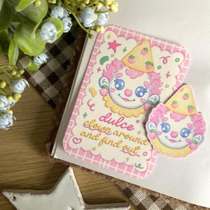 CLOWN STICKERS & POSTCARDS ~ - Etsy
