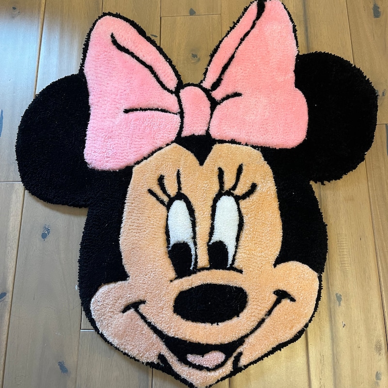 Mickey Mouse Rug - Etsy