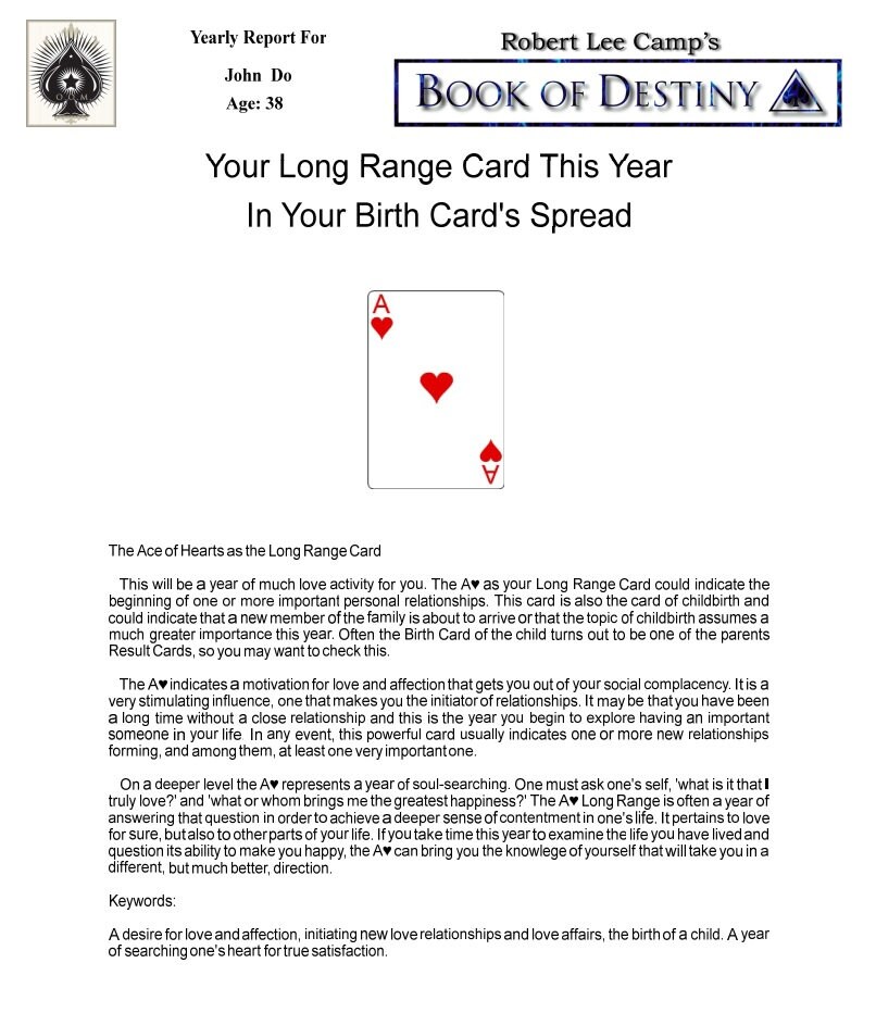 Destiny Cards Yearly Report; a Detailed and Accurate Forecasting System ...