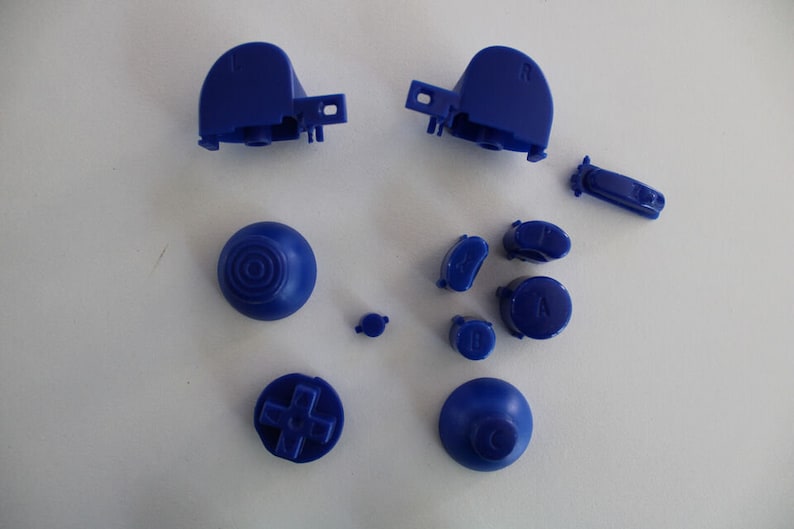Colored Nintendo Gamecube Controller Buttons Full Set - Etsy