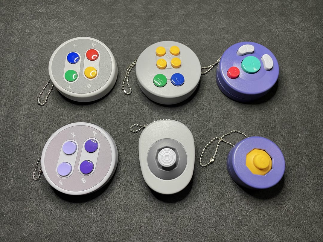 Nintendo Controller Button Collection Vol.2 Keychains - Etsy