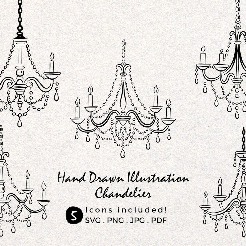 Collages Chandelier - Etsy