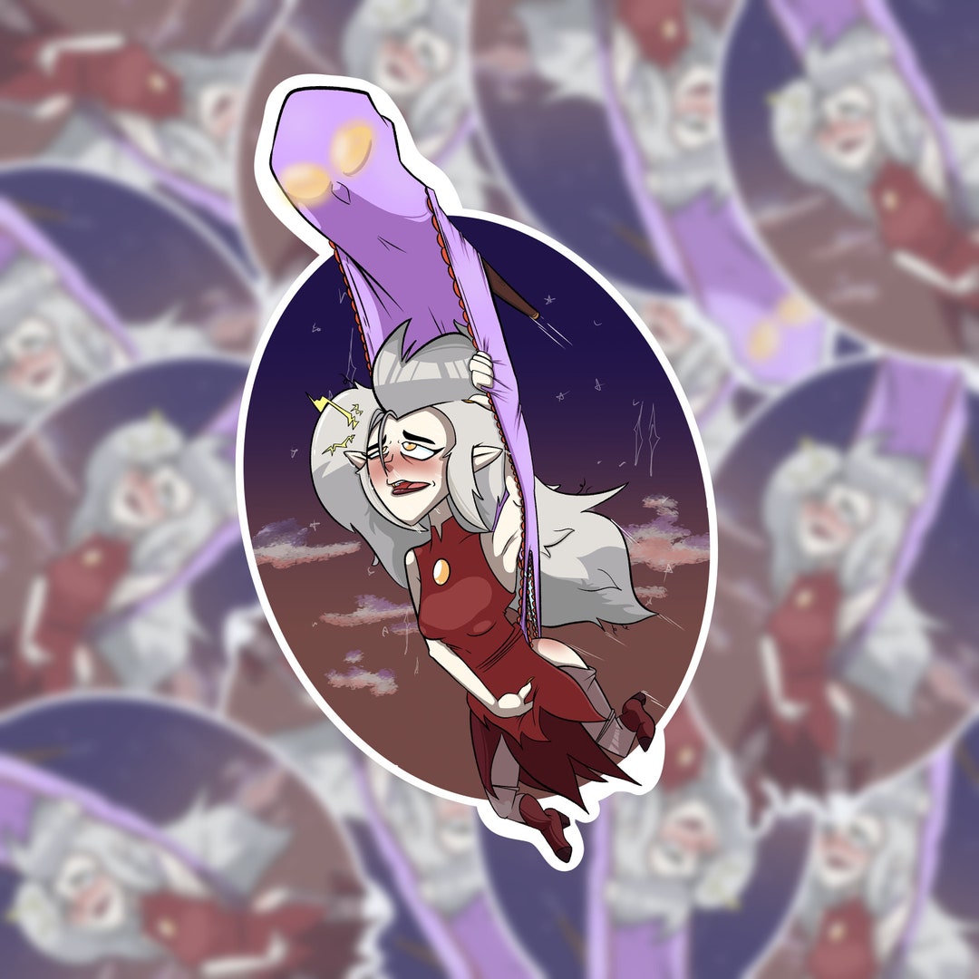 The Owl House - Eda Clawthorne's Staff Ride - Glossy 5" Vinyl Sticker ...