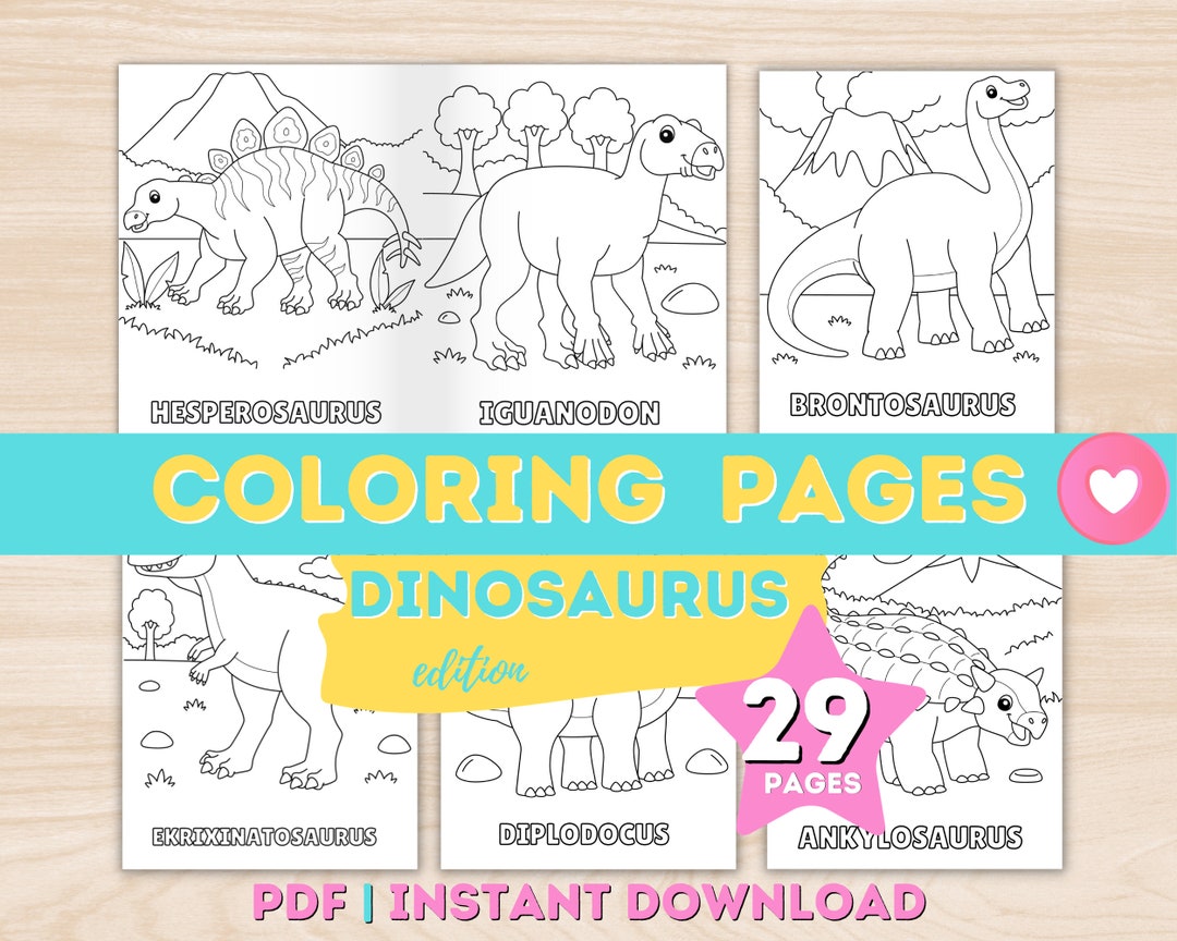 Dinosaurs Coloring Pages Printable, Dinosaurs Coloring Pages, Kids Game ...