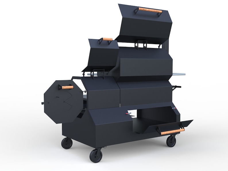 DIY BBQ Smoker Plan: Build Your Own Grill Blueprint (digital Download ...