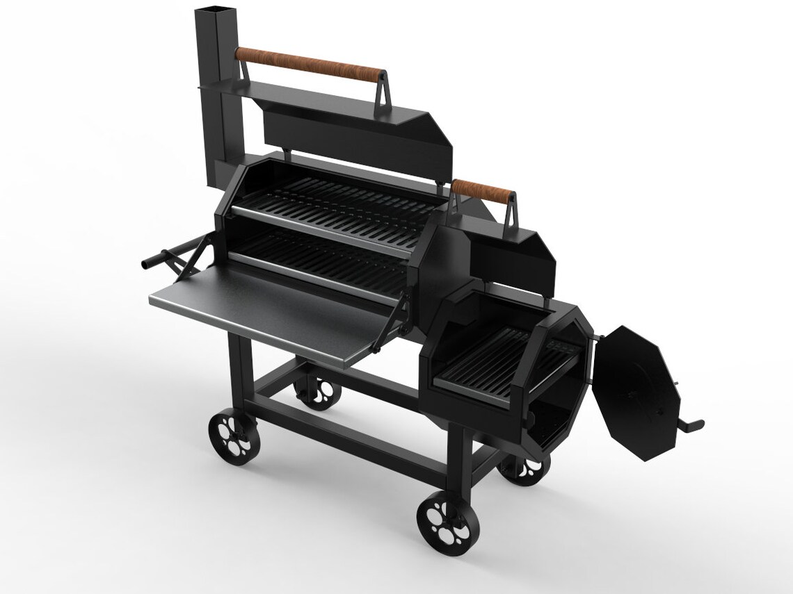 BBQ Smoker Plan: DIY Octagon Grill Blueprint (digital Download) - Etsy