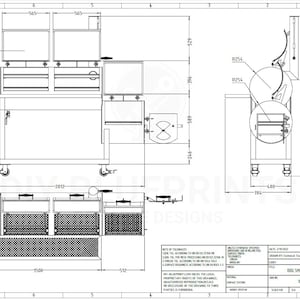 DIY BBQ Smoker Plan, Smoker Blueprint, Outdoor Cooking Project ...