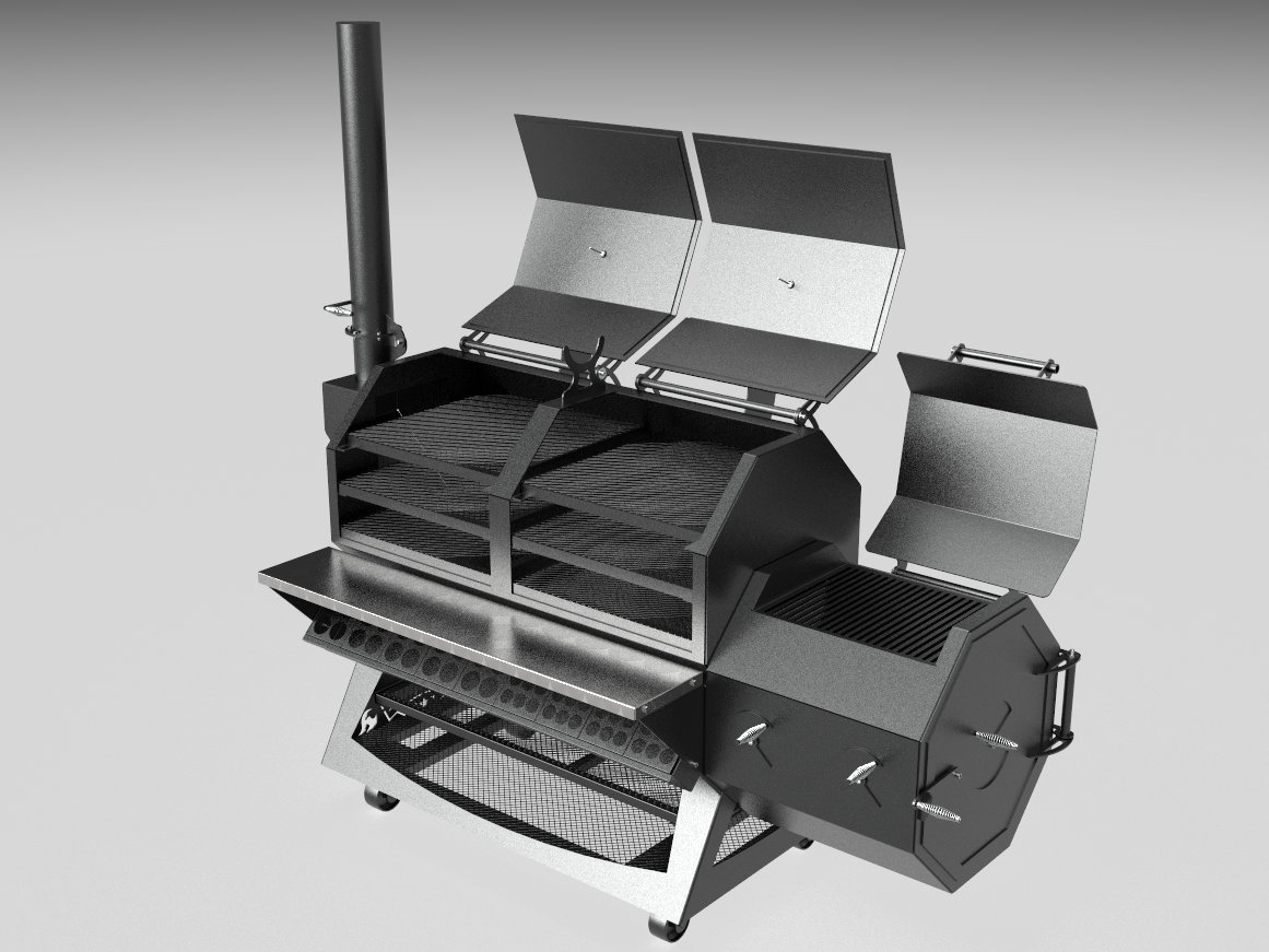 Octagon BBQ Smoker Plan: DIY Outdoor Cooking Project (digital Download ...