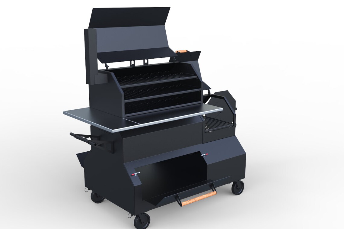 DIY BBQ Smoker Plan: Build Your Own Grill Blueprint (digital Download ...