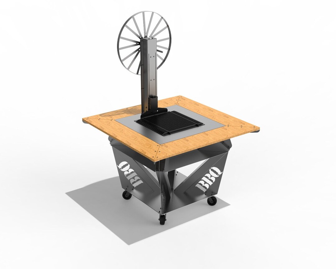 DIY Fire Table BBQ Grill for Outdoor Cooking - Etsy
