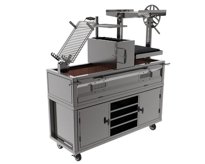 DIY Santa Maria Grill Plan With Asador - Etsy