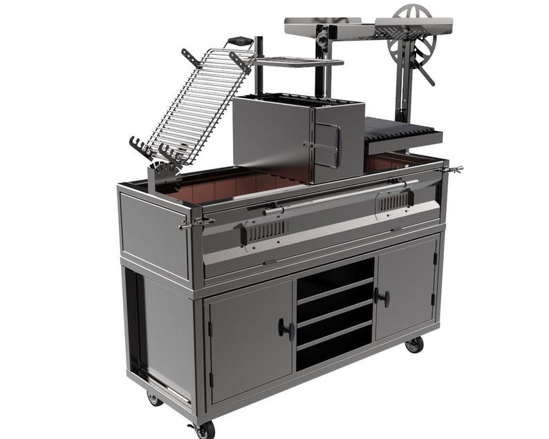 DIY Santa Maria Grill Plan With Asador - Etsy
