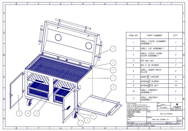DIY Coffin BBQ Grill Plans,bbq Grill,drum Grill,bbq Smoker,santa Maria ...