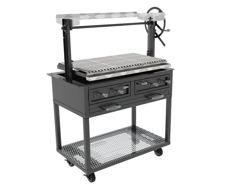 DIY Santa Maria Grill Plans: Build Your Custom BBQ Parrilla - Etsy