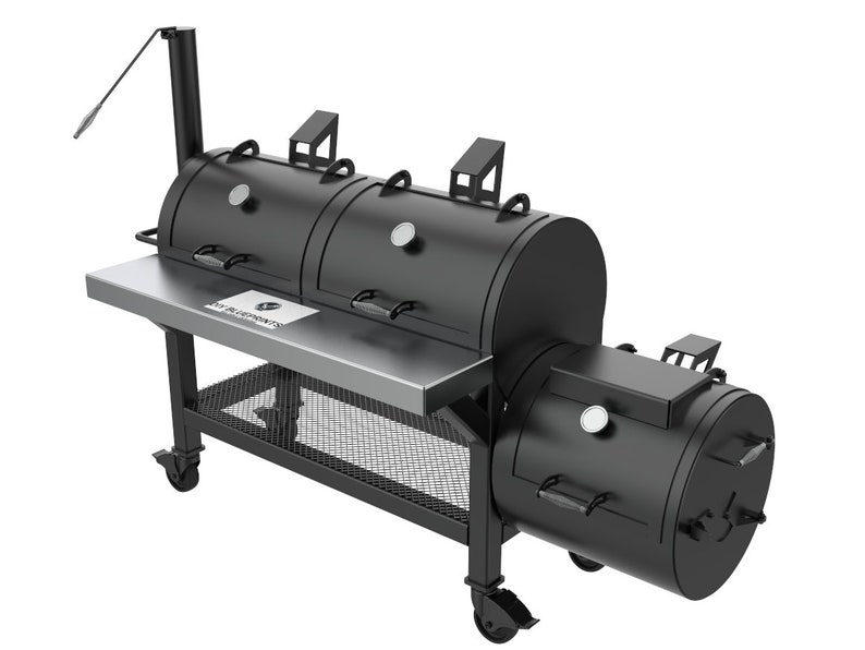 DIY Offset BBQ Smoker Plans: Steel Plate Fabrication (digital Download ...