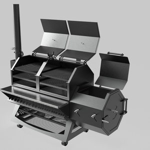 Octagon BBQ Smoker Plan: DIY Outdoor Cooking Project (digital Download ...